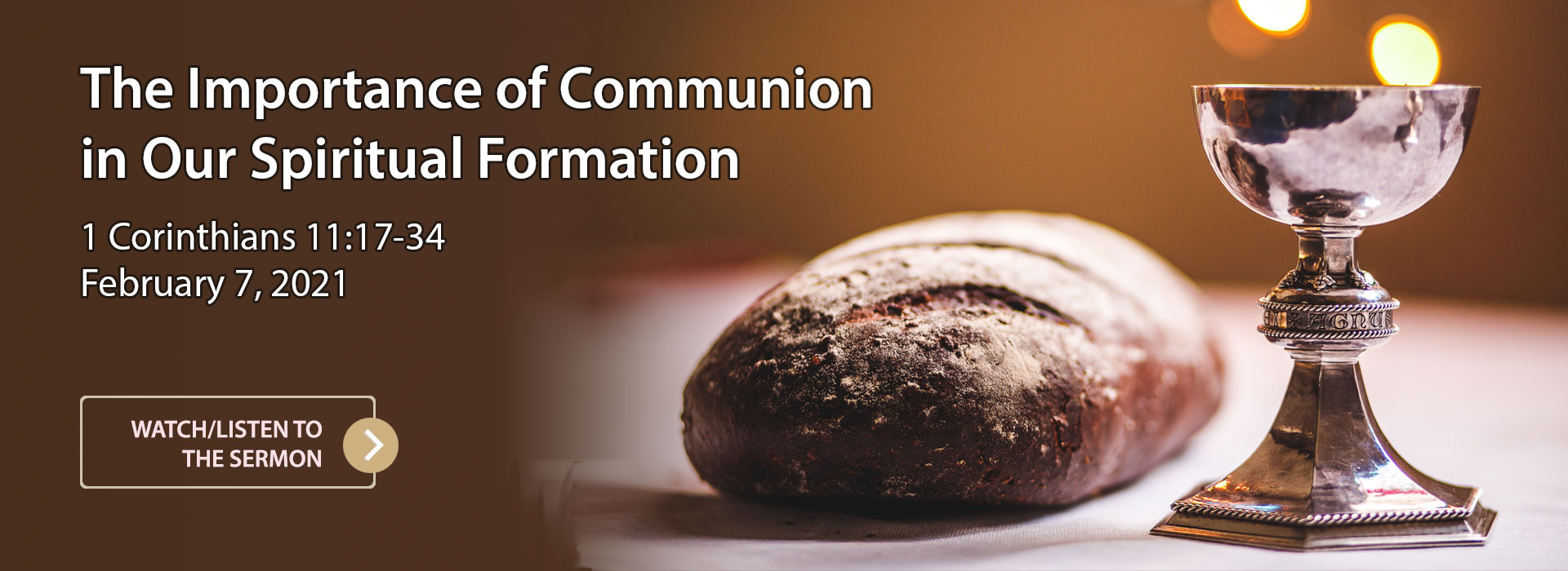 The Importance of Communion in Our Spiritual Formation – Fujian ...