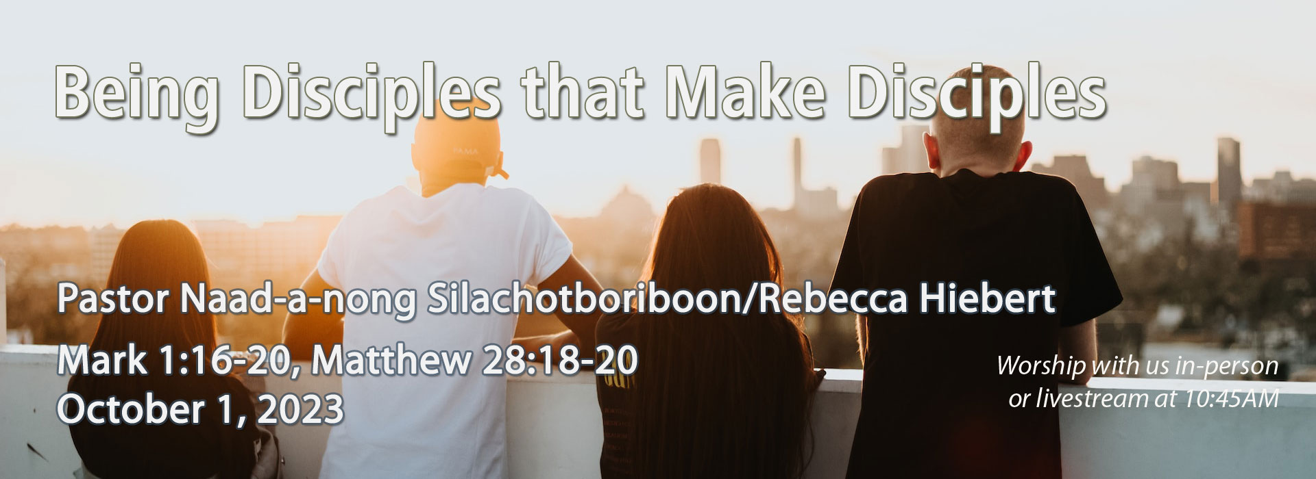 Being Disciples That Make Disciples – Fujian Evangelical Church